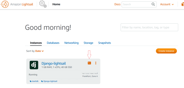 Django Deployment Aws Lightsail Djangohow